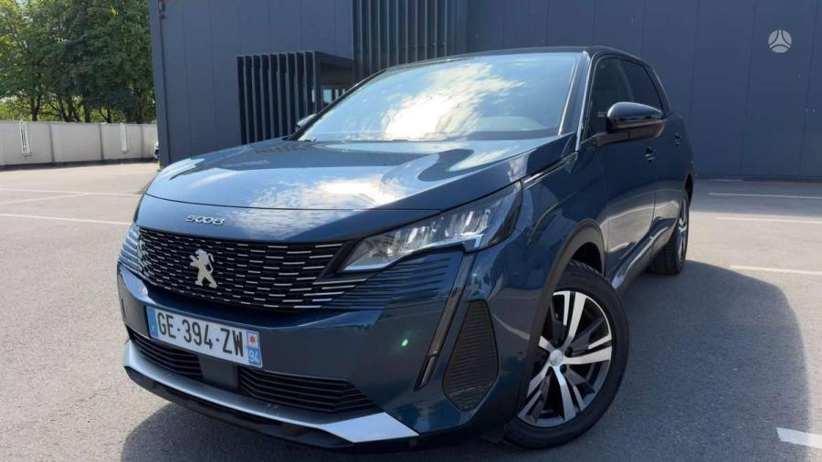 Zils Peugeot 5008 2022 Kauņa, ar dzinēja tilpumu 1.50 L un nobraukumu 175 tūkst. km par 16396 €, foto 4 vietnē AUTOMOTO.COM.LV