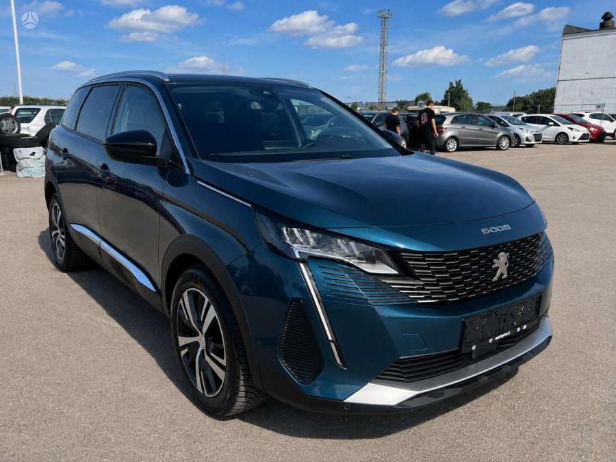 Zils Peugeot 5008 2022 Marijampole, ar dzinēja tilpumu 1.20 L un nobraukumu 80 tūkst. km par 18513 €, foto 4 vietnē AUTOMOTO.COM.LV