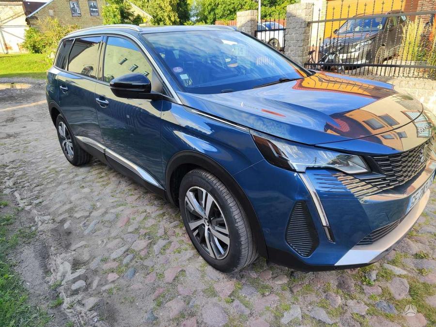 Blue Peugeot 5008 2022 in Marijampole, with an engine capacity of 1.20 L and mileage of 90 thousand km for 15724 €, photo 4 on AUTOMOTO.COM.LV