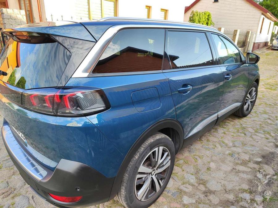 Blue Peugeot 5008 2022 in Marijampole, with an engine capacity of 1.20 L and mileage of 90 thousand km for 15724 €, photo 6 on AUTOMOTO.COM.LV