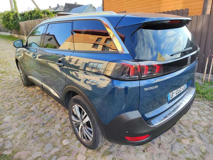 Blue Peugeot 5008 2022 in Marijampole, with an engine capacity of 1.20 L and mileage of 90 thousand km for 15724 €, photo 8 on AUTOMOTO.COM.LV