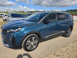 Blue Peugeot 5008 2022 in Vilnius, with an engine capacity of 1.50 L and mileage of 165 thousand km for 16819 €, photo  on AUTOMOTO.COM.LV