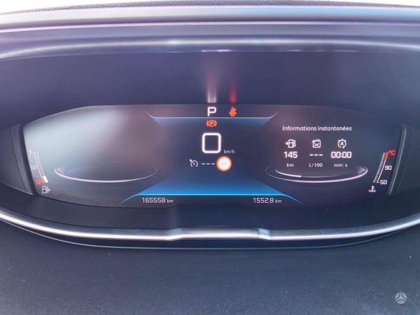 Blue Peugeot 5008 2022 in Vilnius, with an engine capacity of 1.50 L and mileage of 165 thousand km for 16819 €, photo 11 on AUTOMOTO.COM.LV
