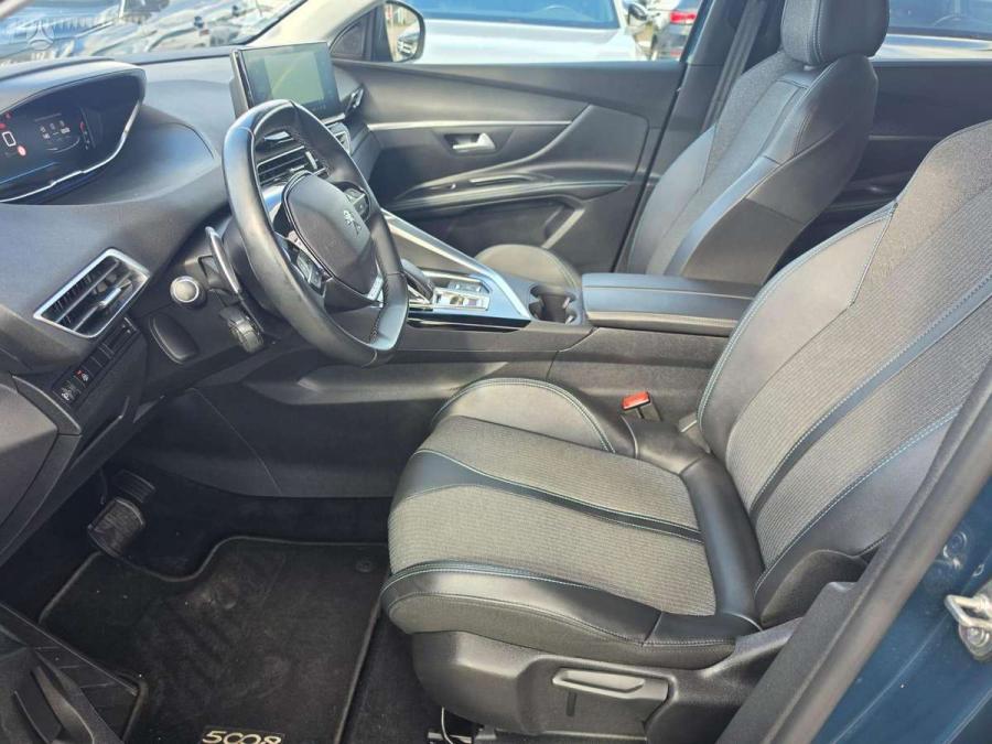 Blue Peugeot 5008 2022 in Vilnius, with an engine capacity of 1.50 L and mileage of 165 thousand km for 16819 €, photo 14 on AUTOMOTO.COM.LV