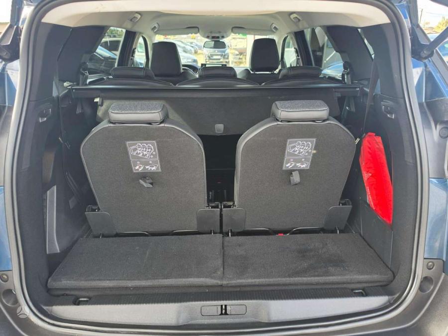 Blue Peugeot 5008 2022 in Vilnius, with an engine capacity of 1.50 L and mileage of 165 thousand km for 16819 €, photo 16 on AUTOMOTO.COM.LV