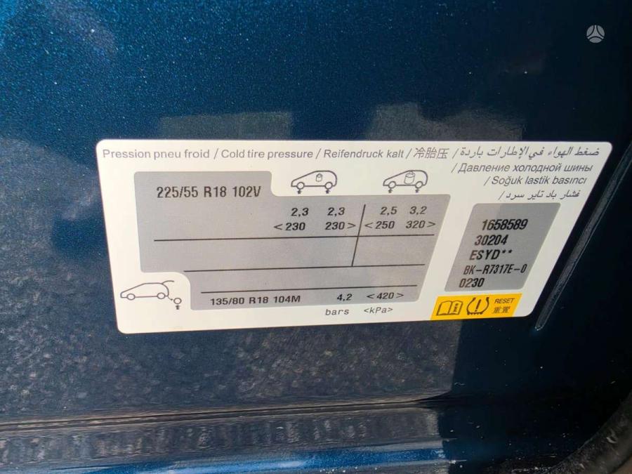 Blue Peugeot 5008 2022 in Vilnius, with an engine capacity of 1.50 L and mileage of 165 thousand km for 16819 €, photo 24 on AUTOMOTO.COM.LV