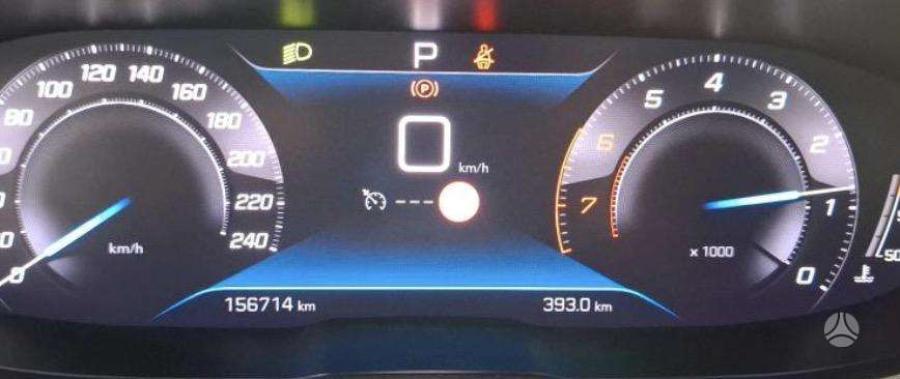 Blue Peugeot 5008 2023 in Vilnius, with an engine capacity of 1.20 L and mileage of 156 thousand km for 16697 €, photo 11 on AUTOMOTO.COM.LV