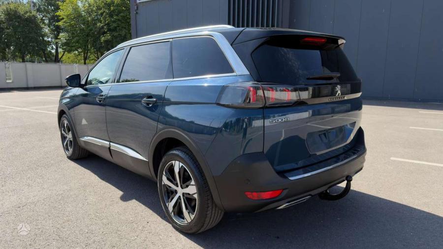 Zils Peugeot 5008 2023 Kauņa, ar dzinēja tilpumu 1.50 L un nobraukumu 186 tūkst. km par 20207 €, foto 6 vietnē AUTOMOTO.COM.LV