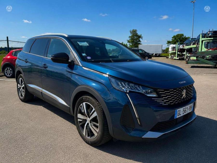 Zils Peugeot 5008 2023 Marijampole, ar dzinēja tilpumu 1.20 L un nobraukumu 80 tūkst. km par 18513 €, foto 4 vietnē AUTOMOTO.COM.LV