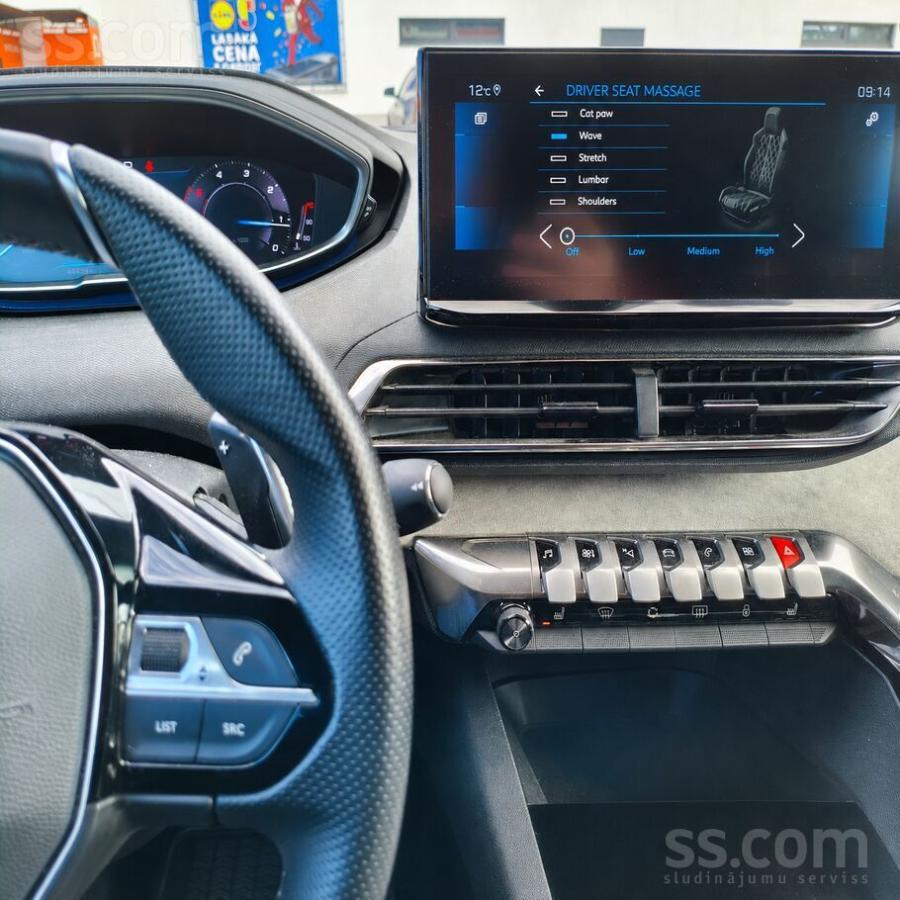 Синий Пежо 5008 2024 в Рига, объемом двигателя 1.50 л и пробегом 41 тыс. км за 28500 €, фото 7 на AUTOMOTO.COM.LV
