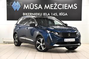 Blue Peugeot 5008 2024 in Riga, with an engine capacity of 1.20 L and mileage of 111 thousand km for 24500 €, photo 4 on AUTOMOTO.COM.LV