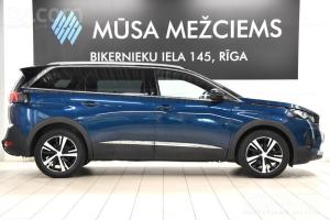 Blue Peugeot 5008 2024 in Riga, with an engine capacity of 1.20 L and mileage of 111 thousand km for 24500 €, photo 5 on AUTOMOTO.COM.LV