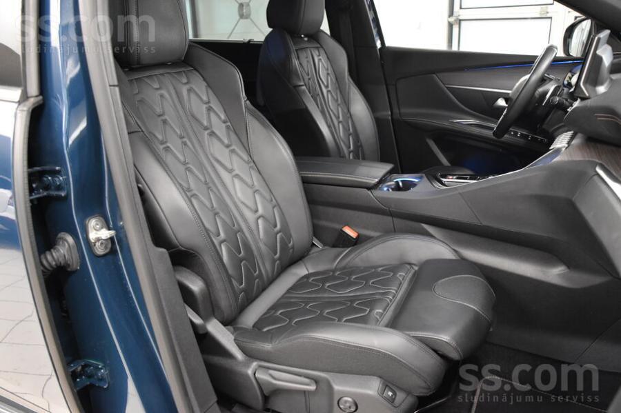 Blue Peugeot 5008 2024 in Riga, with an engine capacity of 1.20 L and mileage of 111 thousand km for 24500 €, photo 16 on AUTOMOTO.COM.LV