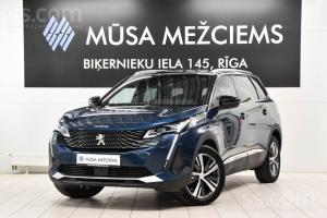 Blue Peugeot 5008 2024 in Riga, with an engine capacity of 1.20 L and mileage of 50 thousand km for 23990 €, photo  on AUTOMOTO.COM.LV
