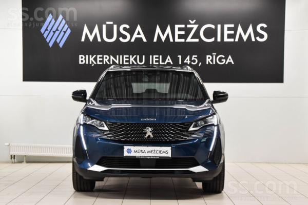 Zils Peugeot 5008 2024 Rīga, ar dzinēja tilpumu 1.20 L un nobraukumu 50 tūkst. km par 23990 €, foto 2 vietnē AUTOMOTO.COM.LV