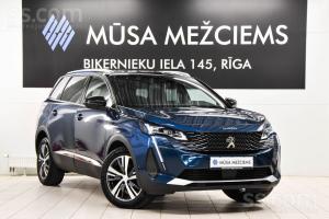 Синий Пежо 5008 2024 в Рига, объемом двигателя 1.20 л и пробегом 50 тыс. км за 23990 €, фото 4 на AUTOMOTO.COM.LV