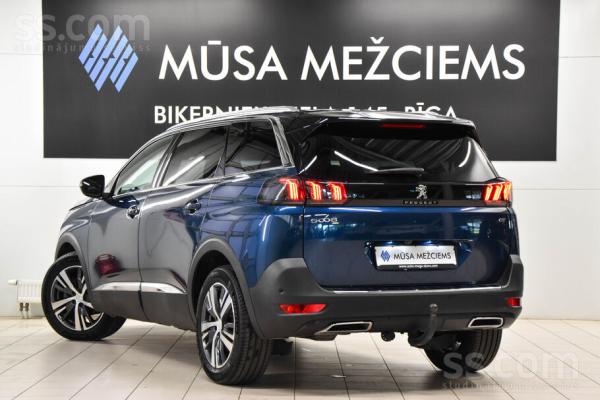 Zils Peugeot 5008 2024 Rīga, ar dzinēja tilpumu 1.20 L un nobraukumu 50 tūkst. km par 23990 €, foto 6 vietnē AUTOMOTO.COM.LV