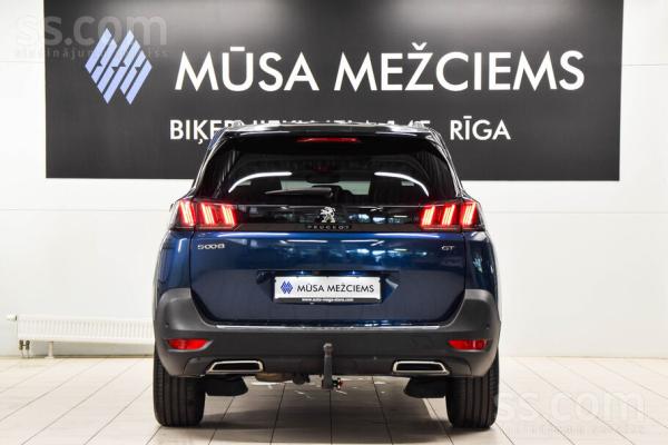 Zils Peugeot 5008 2024 Rīga, ar dzinēja tilpumu 1.20 L un nobraukumu 50 tūkst. km par 23990 €, foto 7 vietnē AUTOMOTO.COM.LV