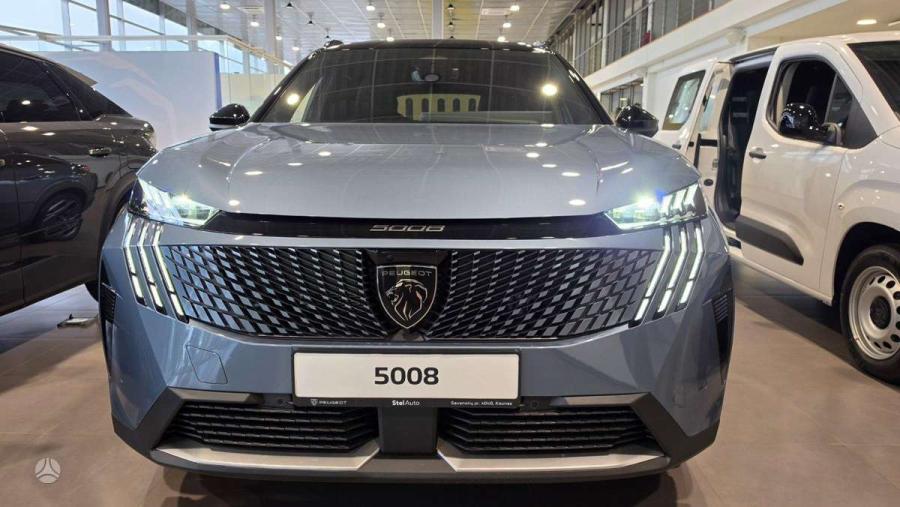Синий Пежо 5008 2026 в Каунас, объемом двигателя 1.60 л и пробегом 0 тыс. км за 45540 €, фото 7 на AUTOMOTO.COM.LV