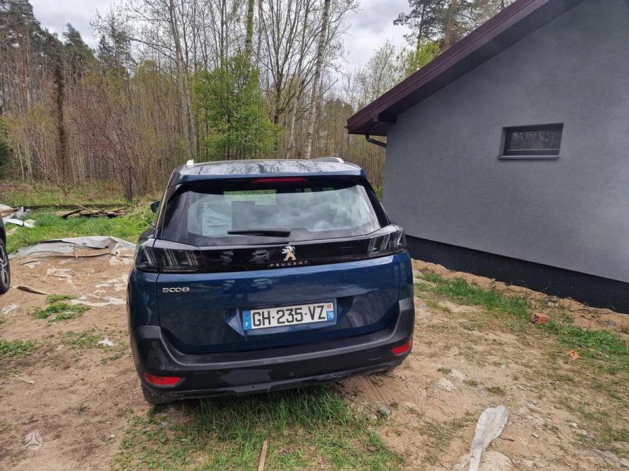 Zils Peugeot 5008 2022 Kauņa, ar dzinēja tilpumu 1.20 L un nobraukumu 76 tūkst. km par 11990 €, foto 3 vietnē AUTOMOTO.COM.LV