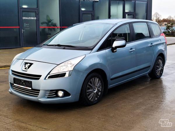 Zils Peugeot 5008 2010 Šauļi, ar dzinēja tilpumu 1.60 L un nobraukumu 0 tūkst. km par 2950 €, foto 1 vietnē AUTOMOTO.COM.LV