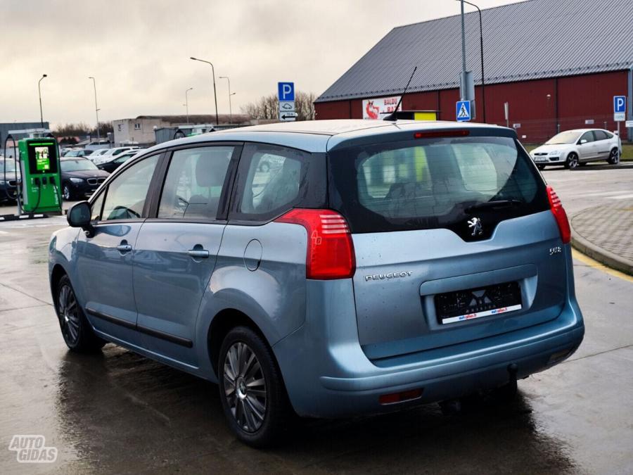 Zils Peugeot 5008 2010 Šauļi, ar dzinēja tilpumu 1.60 L un nobraukumu 0 tūkst. km par 2950 €, foto 6 vietnē AUTOMOTO.COM.LV