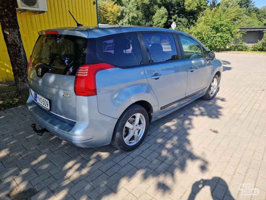 Zils Peugeot 5008 2010 Tauragė, ar dzinēja tilpumu 1.60 L un nobraukumu 312 tūkst. km par 1950 €, foto 7 vietnē AUTOMOTO.COM.LV