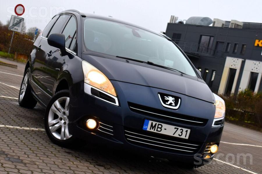 Zils Peugeot 5008 2011 Rīga, ar dzinēja tilpumu 1.60 L un nobraukumu 223 tūkst. km par 3990 €, foto 2 vietnē AUTOMOTO.COM.LV