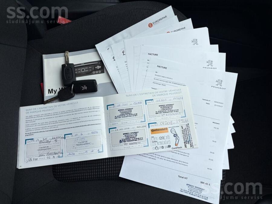 Синий Пежо 5008 2012 в Елгава, объемом двигателя 2.00 л и пробегом 208 тыс. км за 5250 €, фото 20 на AUTOMOTO.COM.LV