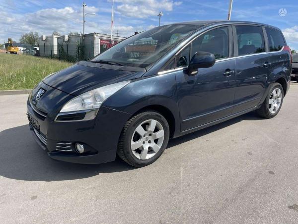 Zils Peugeot 5008 2012 Kauņa, ar dzinēja tilpumu 1.60 L un nobraukumu 246 tūkst. km par 3450 €, foto 6 vietnē AUTOMOTO.COM.LV