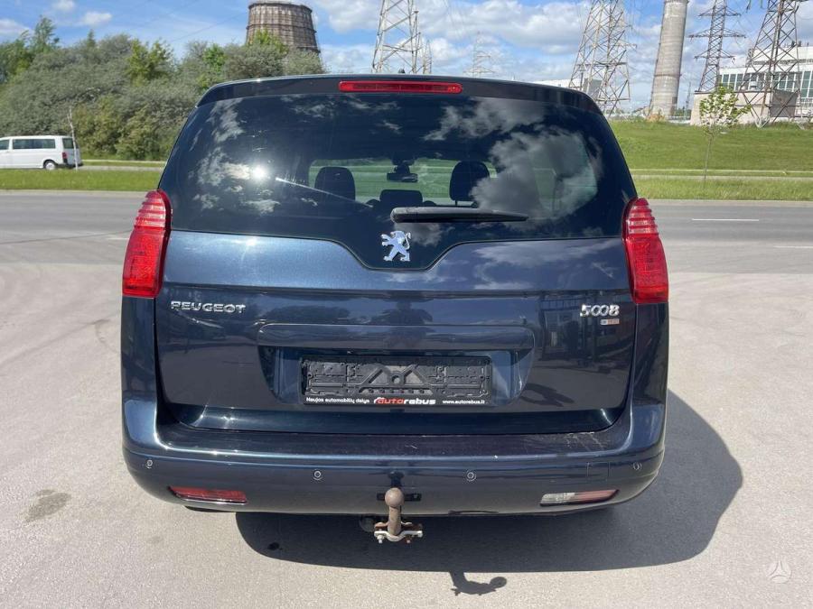 Zils Peugeot 5008 2012 Kauņa, ar dzinēja tilpumu 1.60 L un nobraukumu 246 tūkst. km par 3450 €, foto 13 vietnē AUTOMOTO.COM.LV