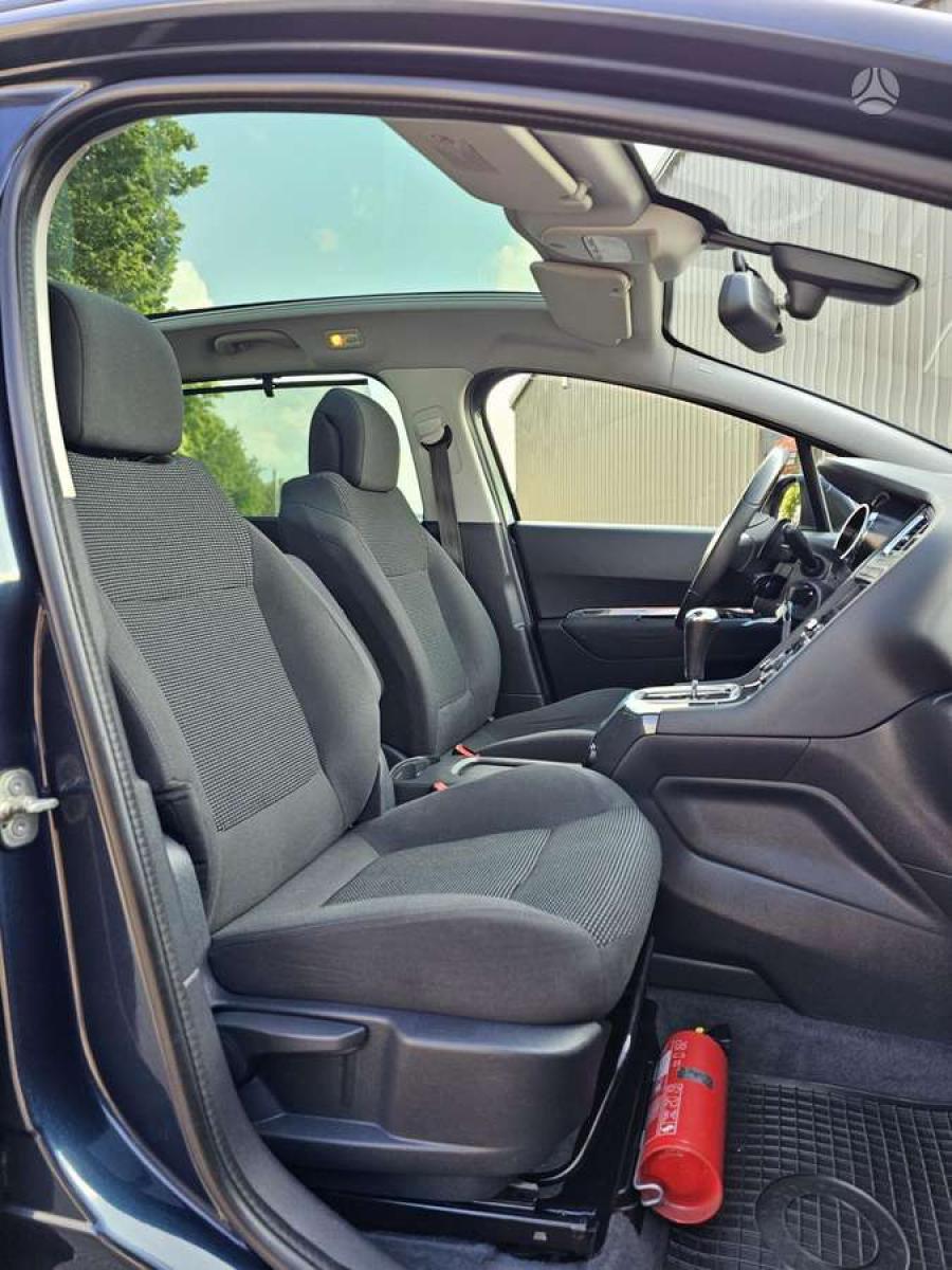 Zils Peugeot 5008 2013 Šauļi, ar dzinēja tilpumu 1.60 L un nobraukumu 223 tūkst. km par 5350 €, foto 12 vietnē AUTOMOTO.COM.LV