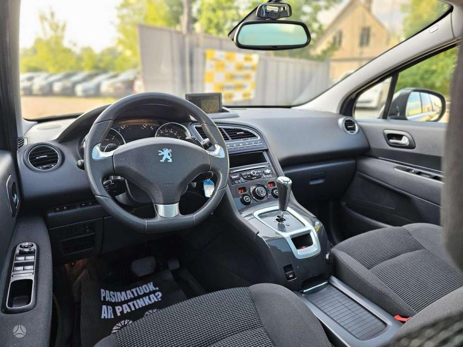 Zils Peugeot 5008 2013 Šauļi, ar dzinēja tilpumu 1.60 L un nobraukumu 223 tūkst. km par 5350 €, foto 14 vietnē AUTOMOTO.COM.LV
