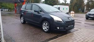 Blue Peugeot 5008 2013 in Marijampole, with an engine capacity of 1.60 L and mileage of 256 thousand km for 3850 €, photo  on AUTOMOTO.COM.LV