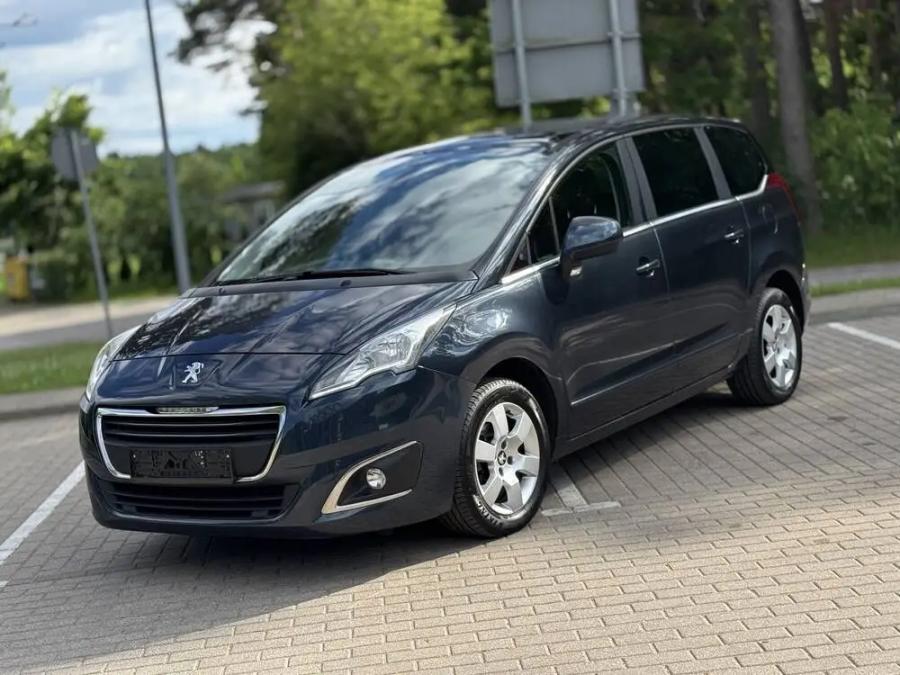 Zils Peugeot 5008 2014 Jūrmala, ar dzinēja tilpumu 1.60 L un nobraukumu 228 tūkst. km par 4900 €, foto 1 vietnē AUTOMOTO.COM.LV