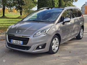 Zils Peugeot 5008 2014 Tauragė, ar dzinēja tilpumu 2.00 L un nobraukumu 300 tūkst. km par 3950 €, foto  vietnē AUTOMOTO.COM.LV