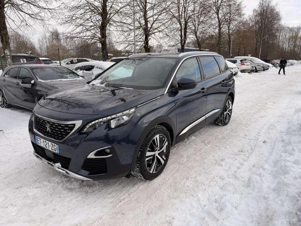 Blue Peugeot 5008 2018 in Taurage, with an engine capacity of 1.56 L and mileage of 294 thousand km for 8750 €, photo 1 on AUTOMOTO.COM.LV
