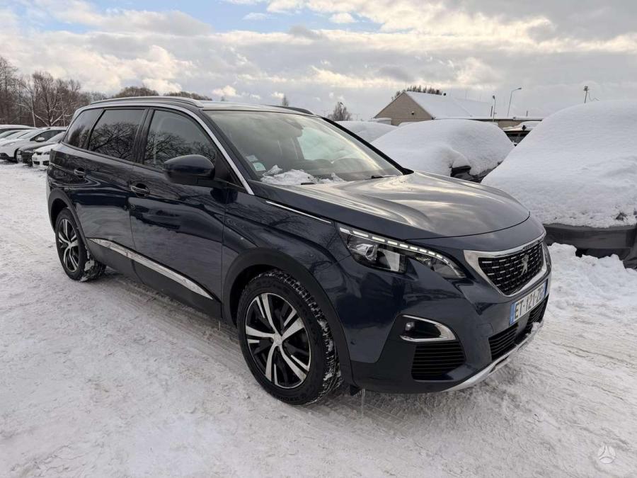 Zils Peugeot 5008 2018 Tauragė, ar dzinēja tilpumu 1.56 L un nobraukumu 294 tūkst. km par 8750 €, foto 2 vietnē AUTOMOTO.COM.LV
