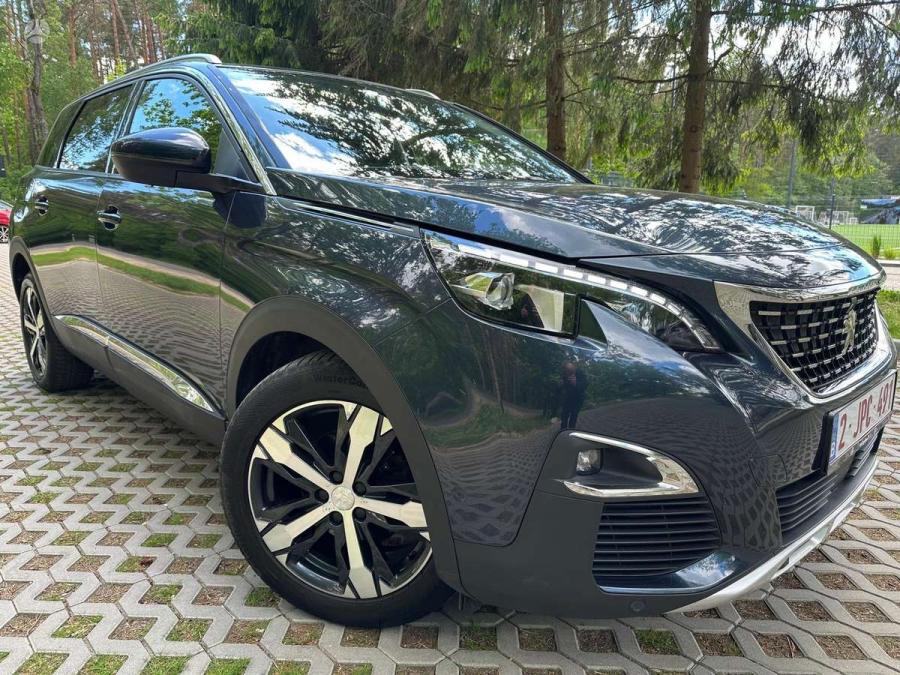 Blue Peugeot 5008 2018 in Vilnius, with an engine capacity of 1.20 L and mileage of 185 thousand km for 8999 €, photo 14 on AUTOMOTO.COM.LV