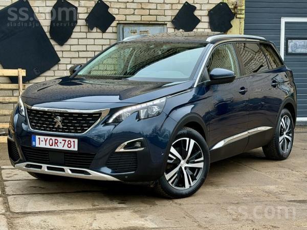 Zils Peugeot 5008 2019 Jelgava, ar dzinēja tilpumu 1.50 L un nobraukumu 219 tūkst. km par 16500 €, foto 1 vietnē AUTOMOTO.COM.LV