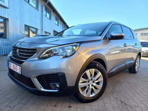 Синий Пежо 5008 2019 в Рига, объемом двигателя 1.50 л и пробегом 90 тыс. км за 16950 €, фото 1 на AUTOMOTO.COM.LV