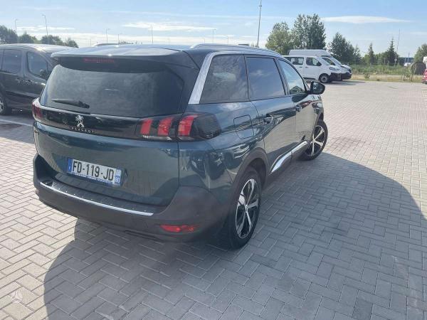 Синий Пежо 5008 2019 в Таураге, объемом двигателя 1.20 л и пробегом 200 тыс. км за 9500 €, фото 6 на AUTOMOTO.COM.LV