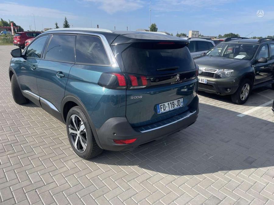 Синий Пежо 5008 2019 в Таураге, объемом двигателя 1.20 л и пробегом 200 тыс. км за 9500 €, фото 9 на AUTOMOTO.COM.LV