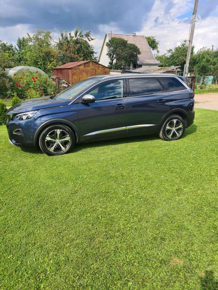 Zils Peugeot 5008 2019 Kauņa, ar dzinēja tilpumu 2.00 L un nobraukumu 254 tūkst. km par 12900 €, foto 4 vietnē AUTOMOTO.COM.LV