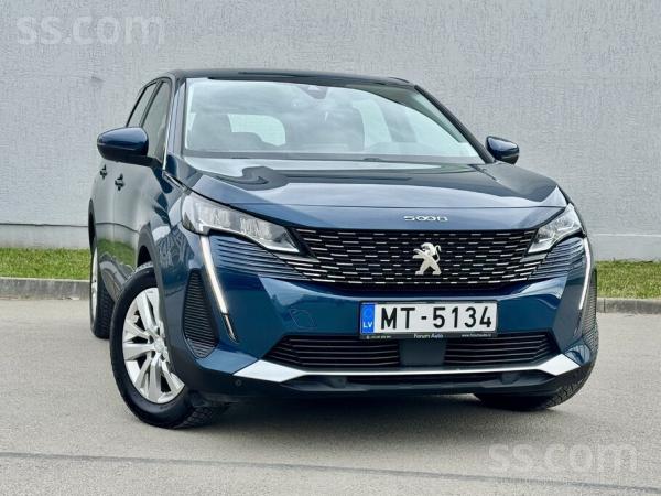 Blue Peugeot 5008 2021 in Jelgava, with an engine capacity of 1.20 L and mileage of 0 thousand km for 16950 €, photo 2 on AUTOMOTO.COM.LV