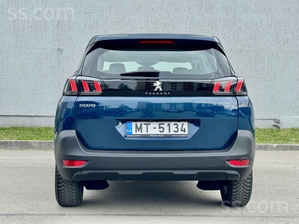 Blue Peugeot 5008 2021 in Jelgava, with an engine capacity of 1.20 L and mileage of 0 thousand km for 16950 €, photo 8 on AUTOMOTO.COM.LV