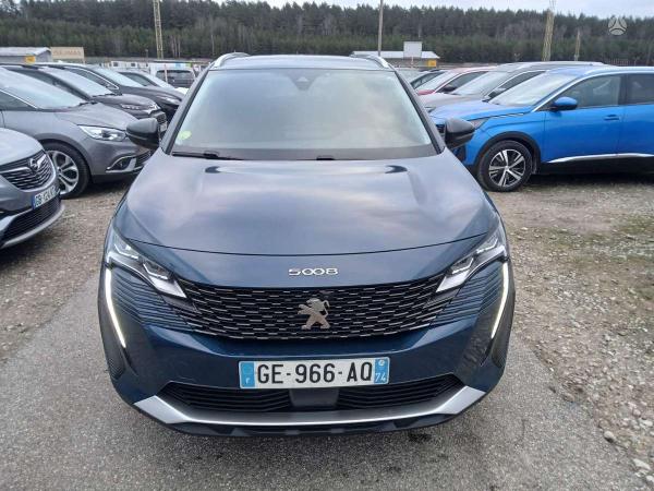 Blue Peugeot 5008 2022 in Vilnius, with an engine capacity of 1.50 L and mileage of 160 thousand km for 17969 €, photo 1 on AUTOMOTO.COM.LV