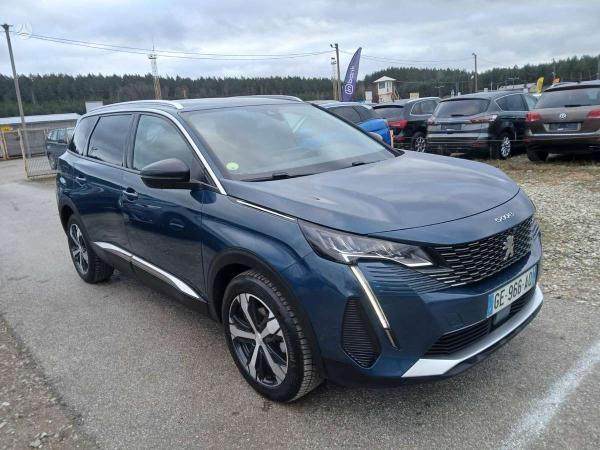Blue Peugeot 5008 2022 in Vilnius, with an engine capacity of 1.50 L and mileage of 160 thousand km for 17969 €, photo 2 on AUTOMOTO.COM.LV