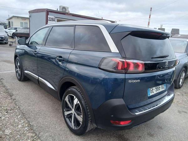 Blue Peugeot 5008 2022 in Vilnius, with an engine capacity of 1.50 L and mileage of 160 thousand km for 17969 €, photo 4 on AUTOMOTO.COM.LV