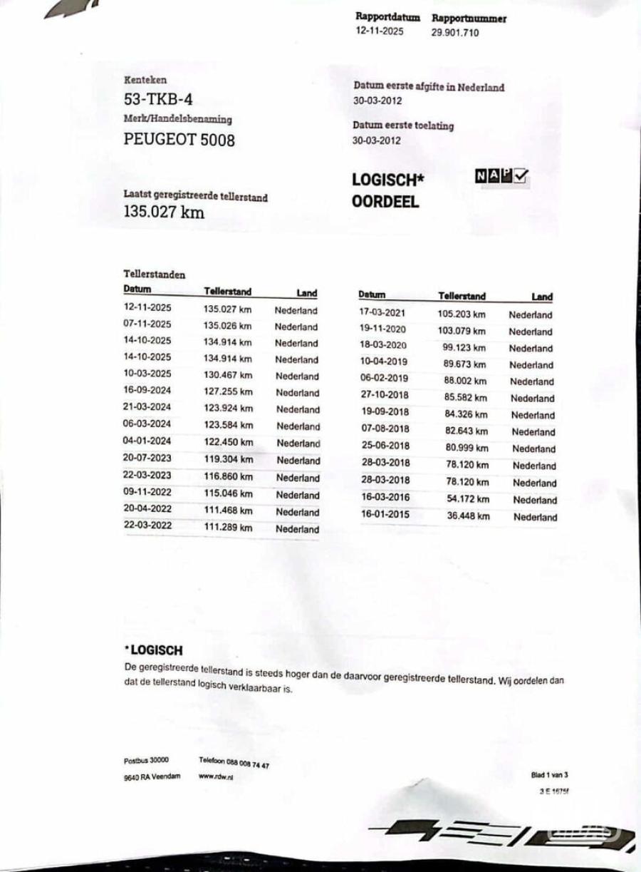 Синий Пежо 5008 2012 в Каунас, объемом двигателя 1.60 л и пробегом 135 тыс. км за 3900 €, фото 17 на AUTOMOTO.COM.LV